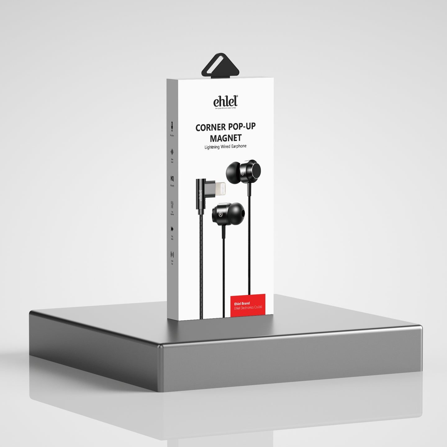 Pop-up Magnet Earphones Lightning Corner | Ehlel SL-303